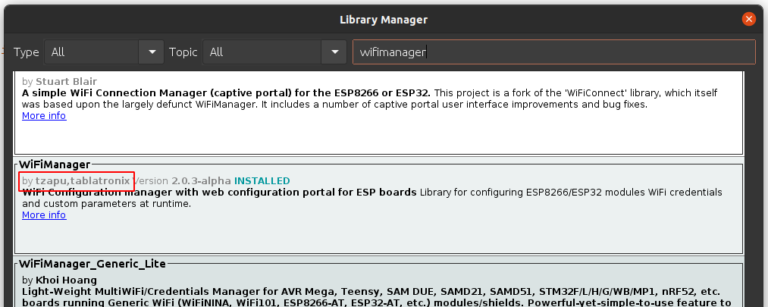Better WiFi management on ESP8266 with WiFiManager – IT Handyman